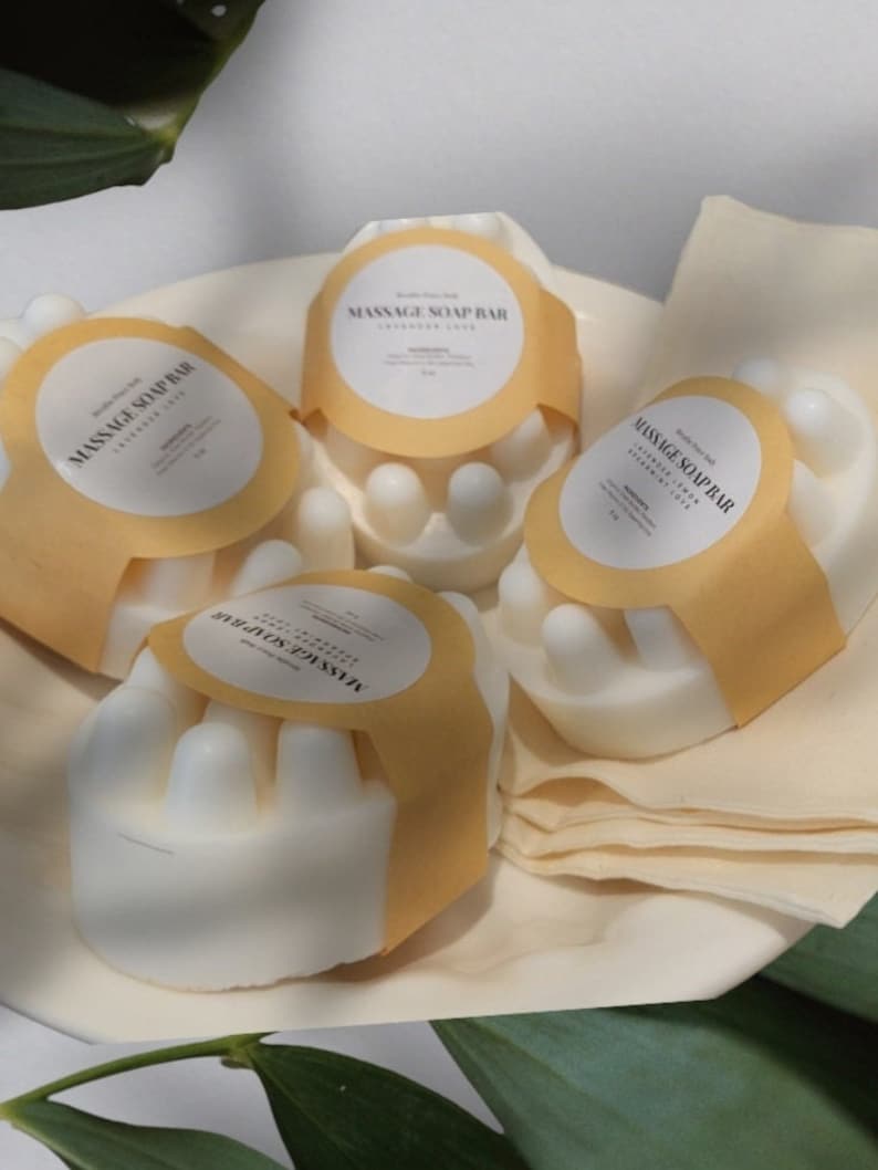 Massage Soap Bar Etsy