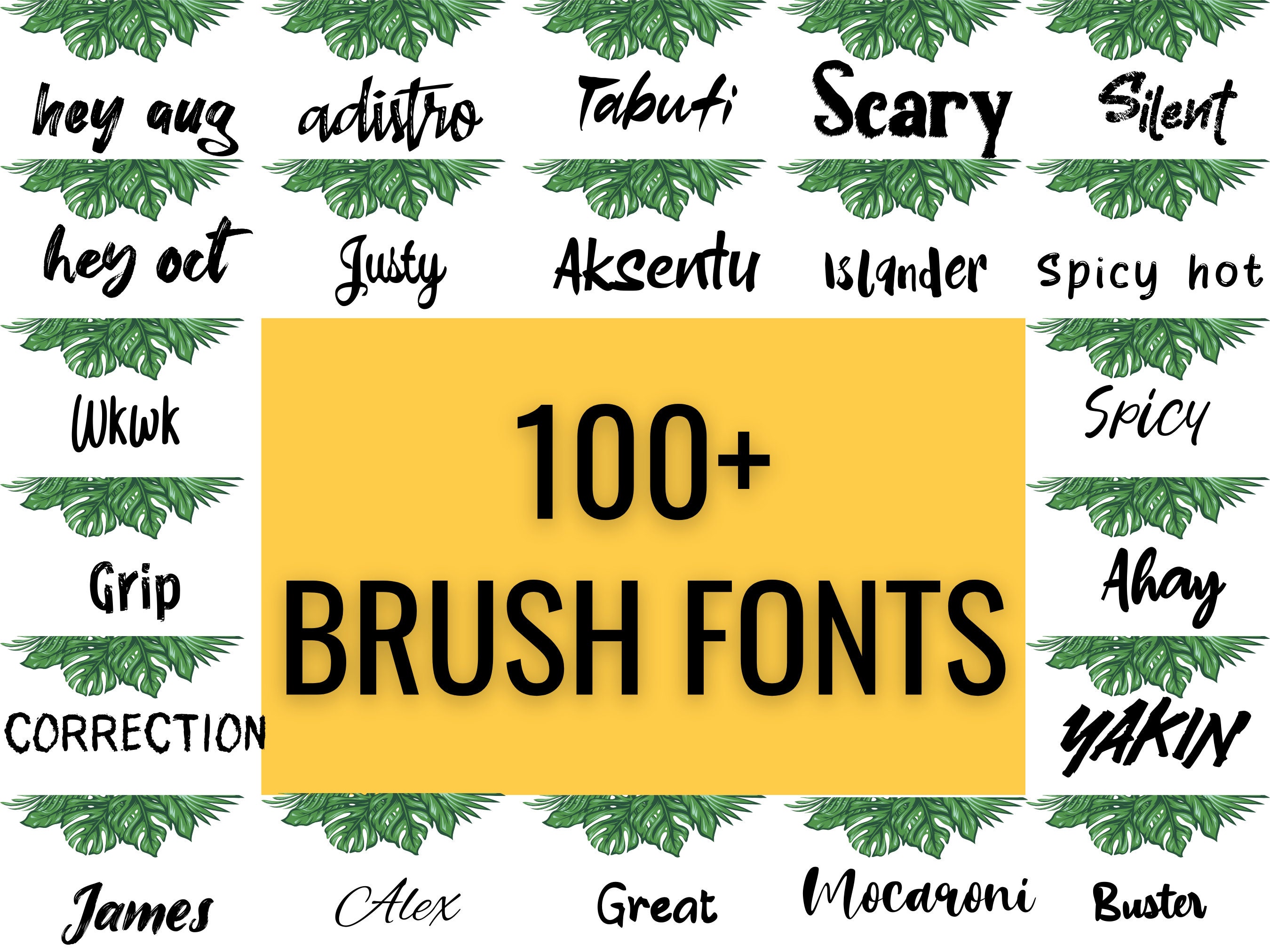 5000 Fonts Bundle, Handwritten Fonts, Calligraphy Fancy Font, Serif ...