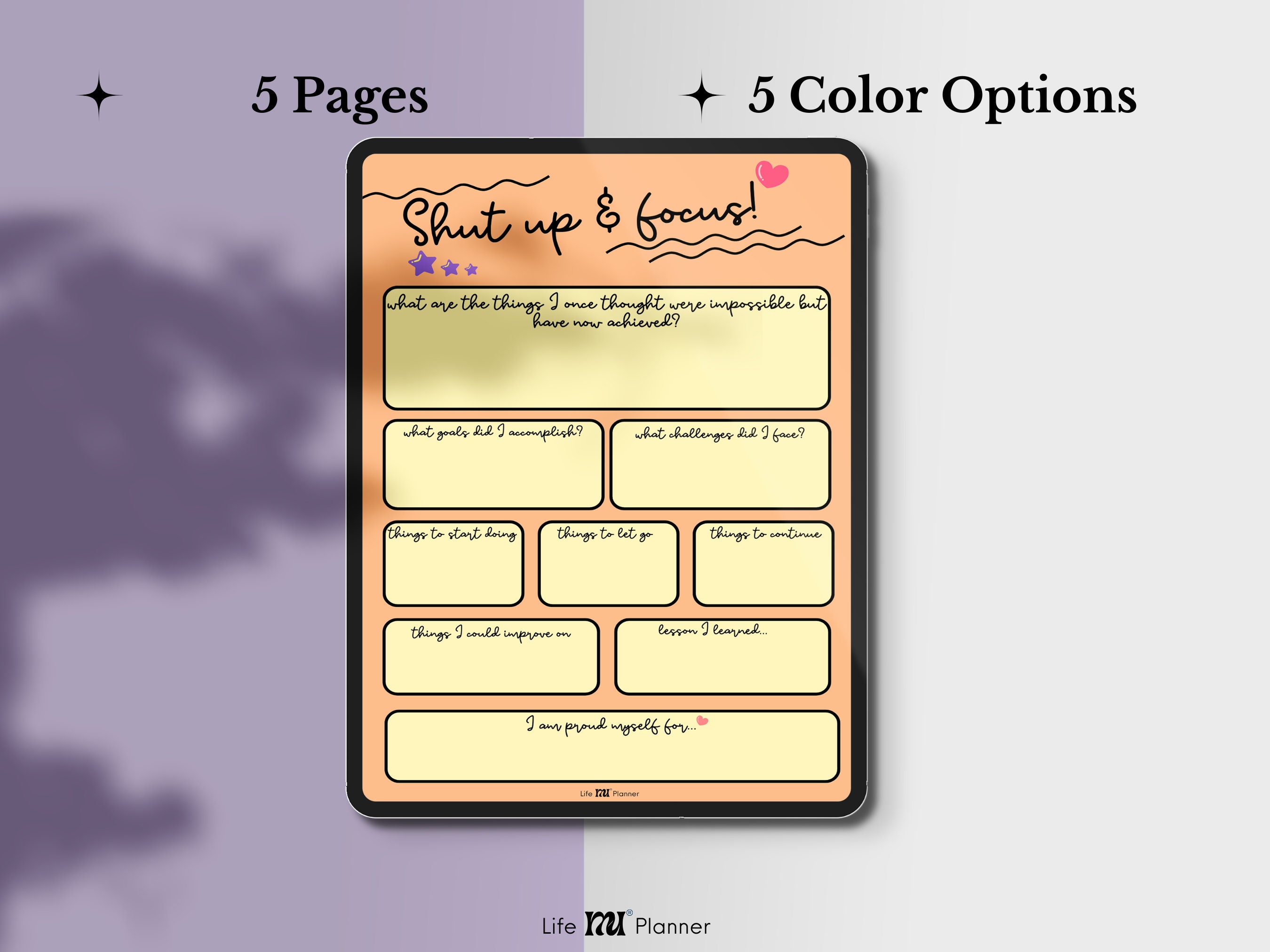Printable the Full Focus Planner Goal Achievement System - Etsy