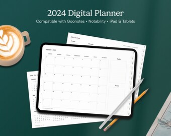 2024 Digital Calendar Stylish and Functional Planner for Your Year ...