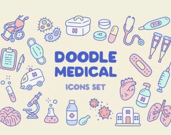 Medical Icons SVG Medical Svg Bundle Doctor Svg Bundle Svg Cut Files ...