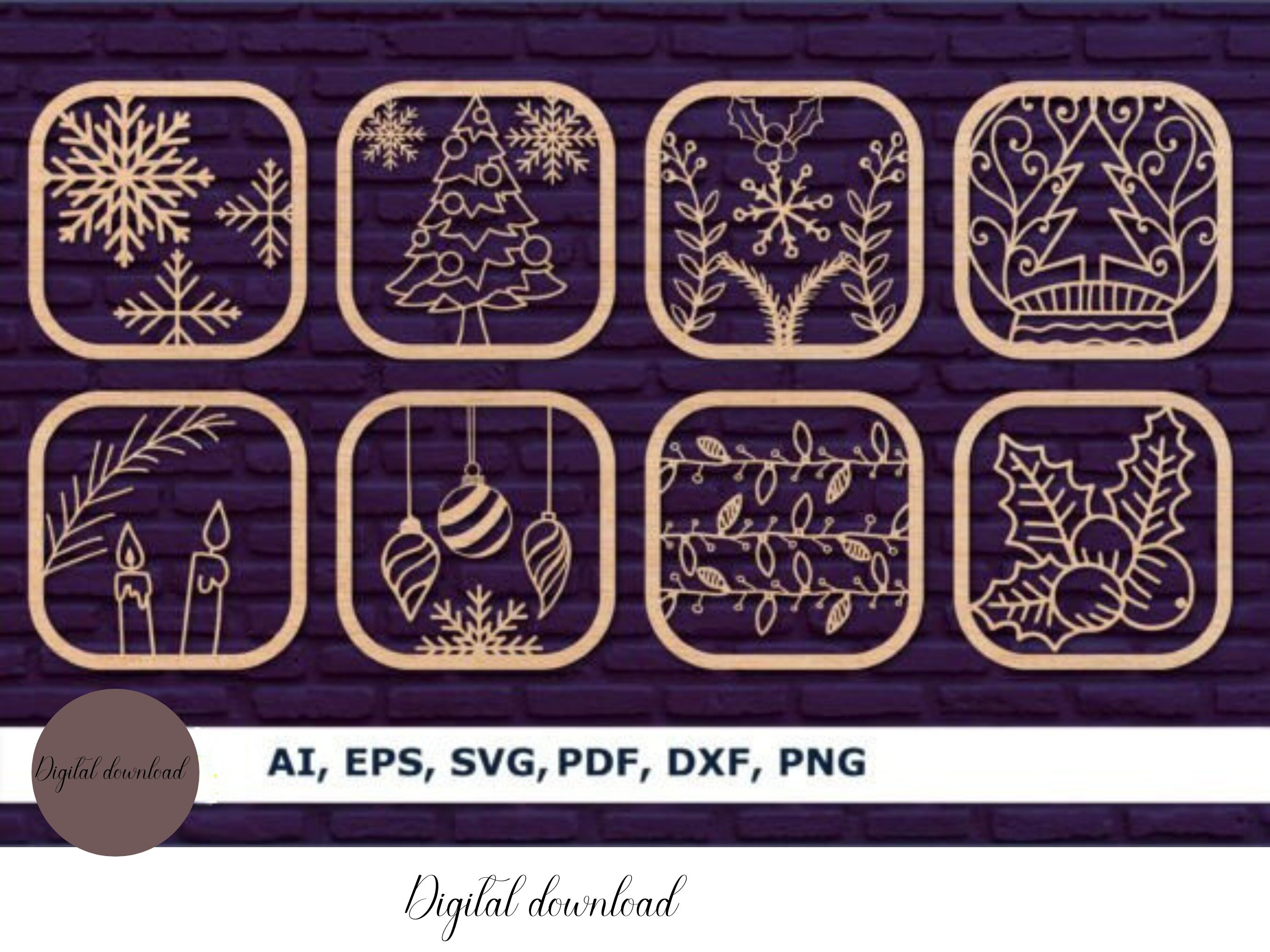 Laser-cut SVG Bundle for CNC, Engraving, and Laser Projects,laser Huge ...