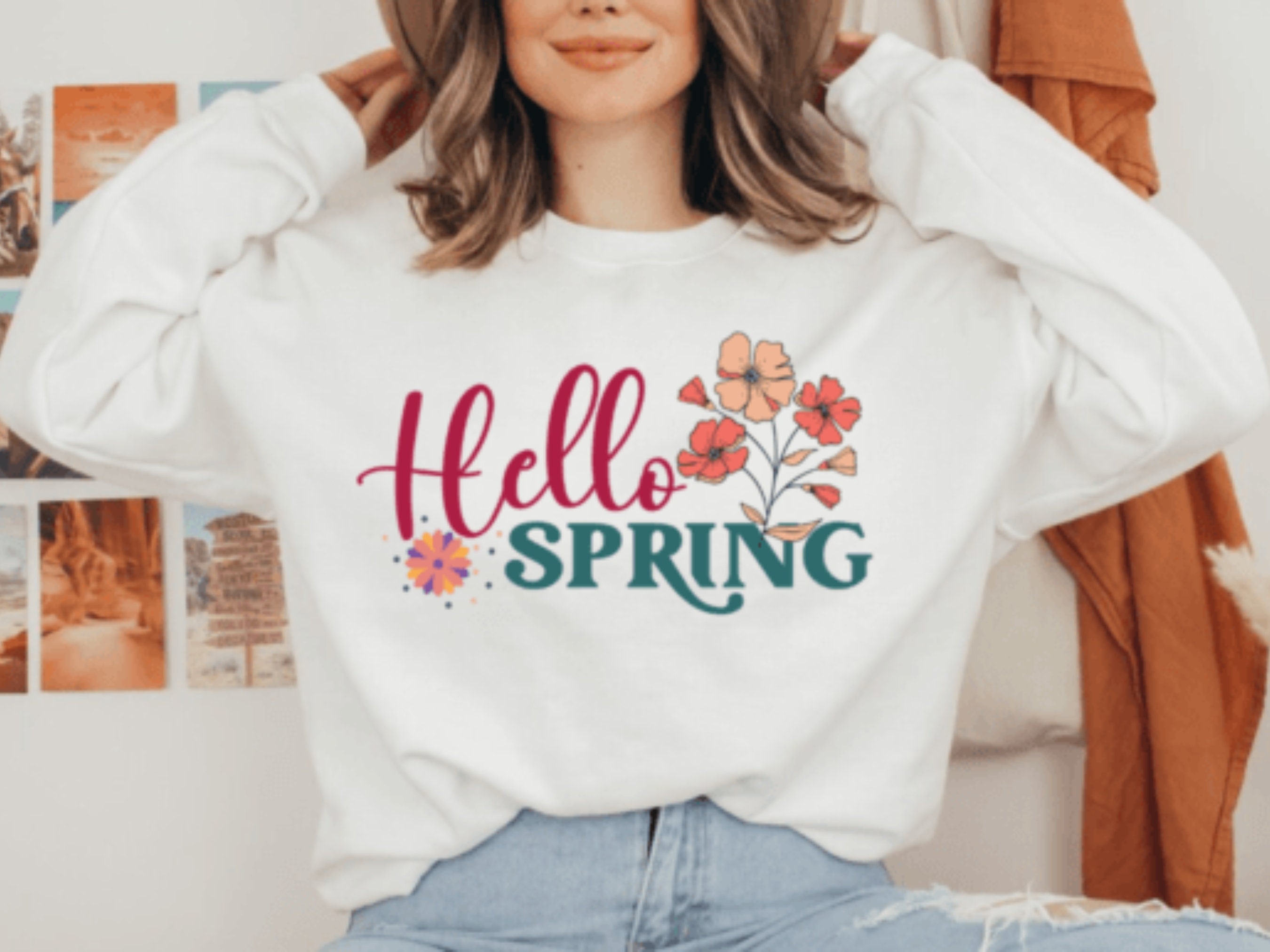 Spring SVG Bundle, Hello Spring SVG, Easter SVG, Welcome Spring Svg ...