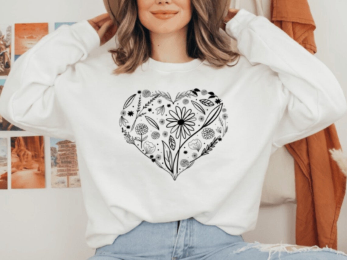 Flower Svg Png Bundle, Wildflower Svg Bundle, Floral Svg, Stay Wild Svg ...