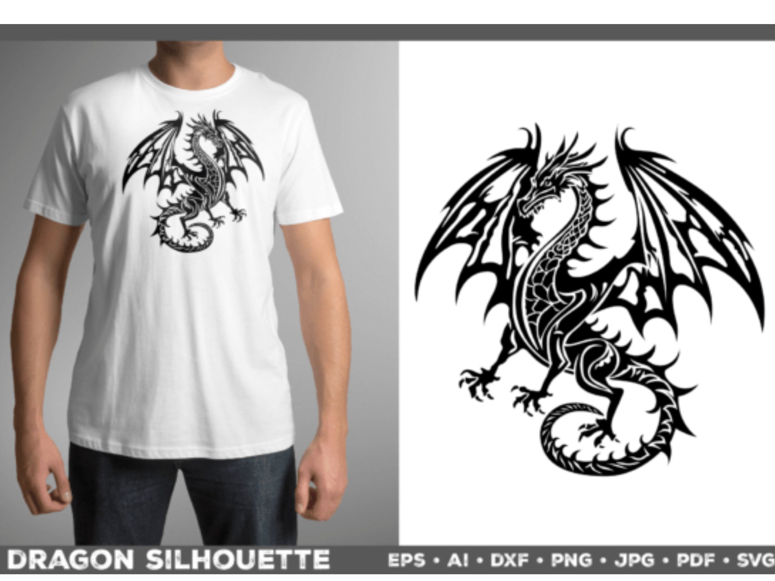 Dragon SVG, Dragon SVG Bundle, Dragon Clipart, Dragon Vector, Dragon ...