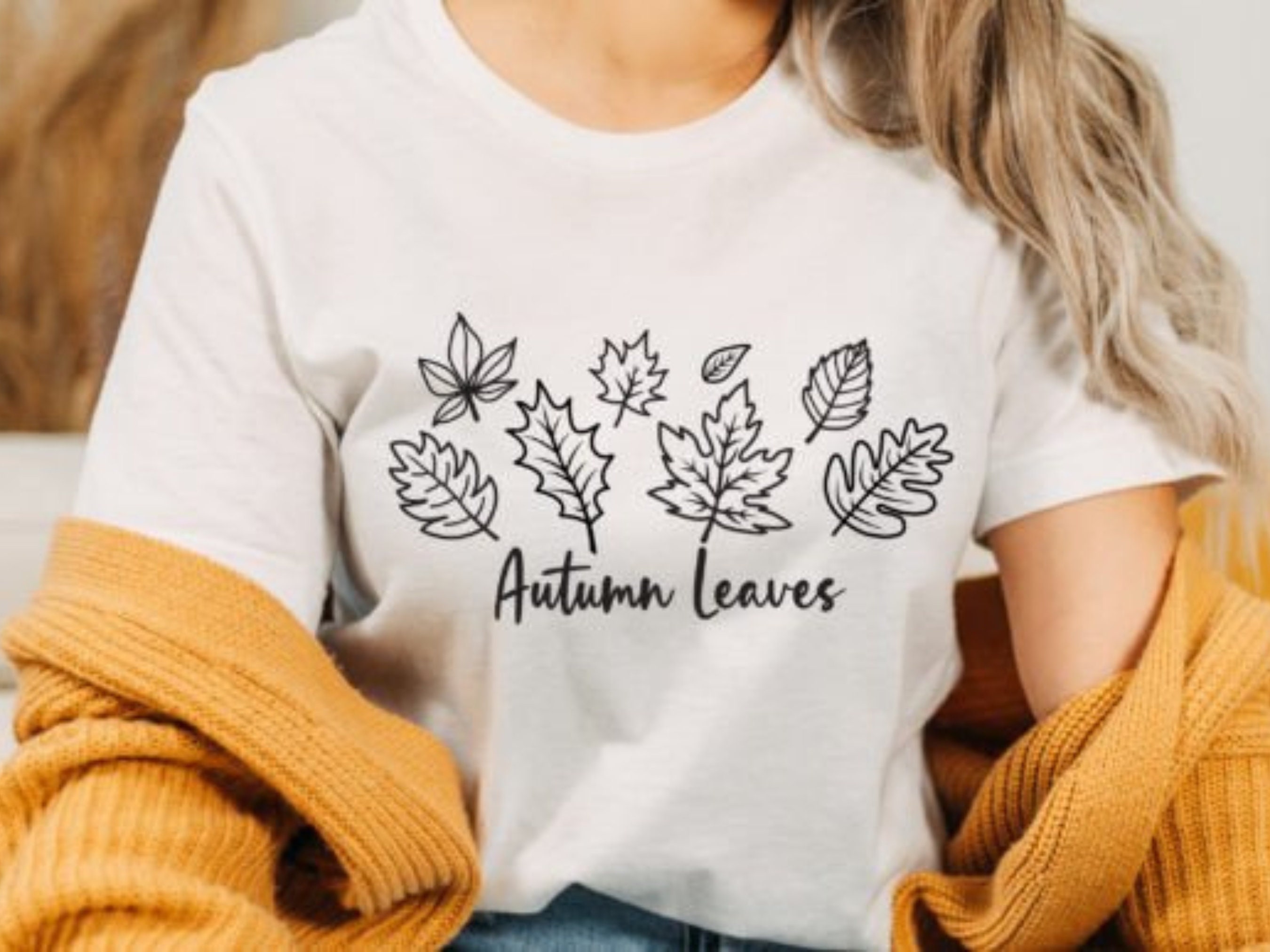 Autumn Leaves SVG Bundle Fall Foliage Clipart and Cut Files for Cricut ...