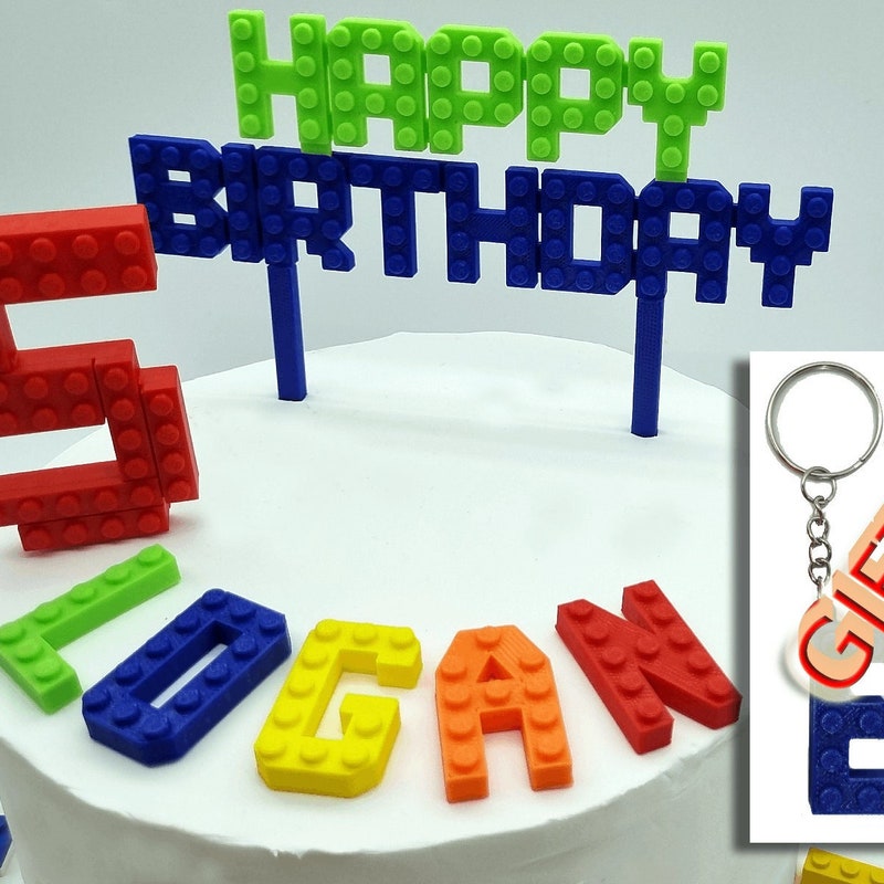Lego® Cake Topper - Etsy