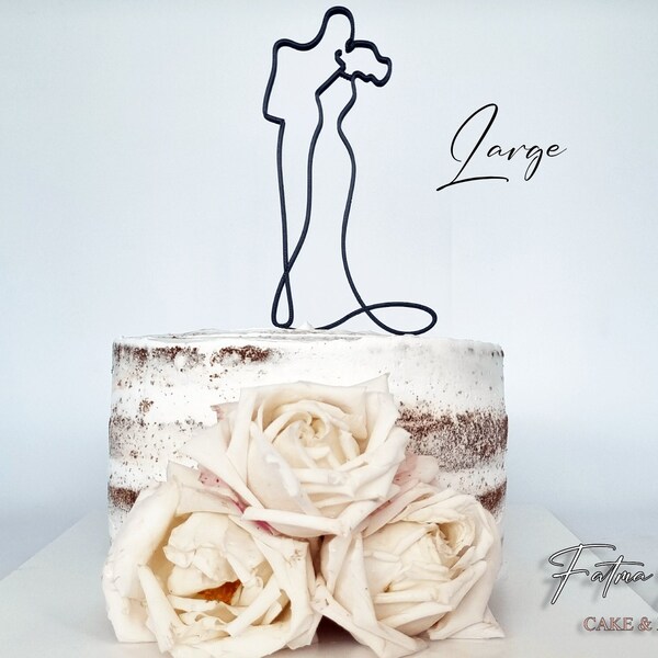 Modern Cake Topper - Etsy