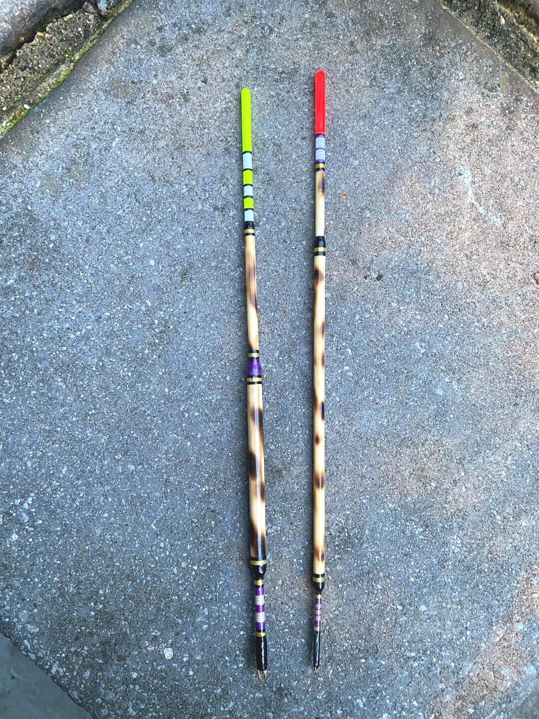 A Pair of JRB Handmade Traditional Style Scorched Insert Reed Wagler ...