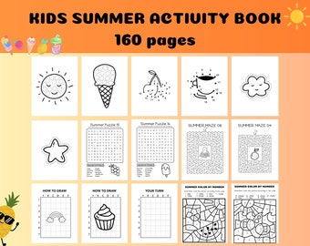 Summer Activities, Summer Printables, Summer Games, Summer Activity ...