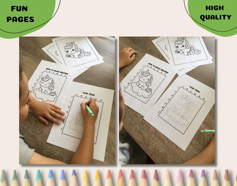 Unicorn Activity Pages, Unicorn Activity Book, Unicorn Coloring Sheets ...