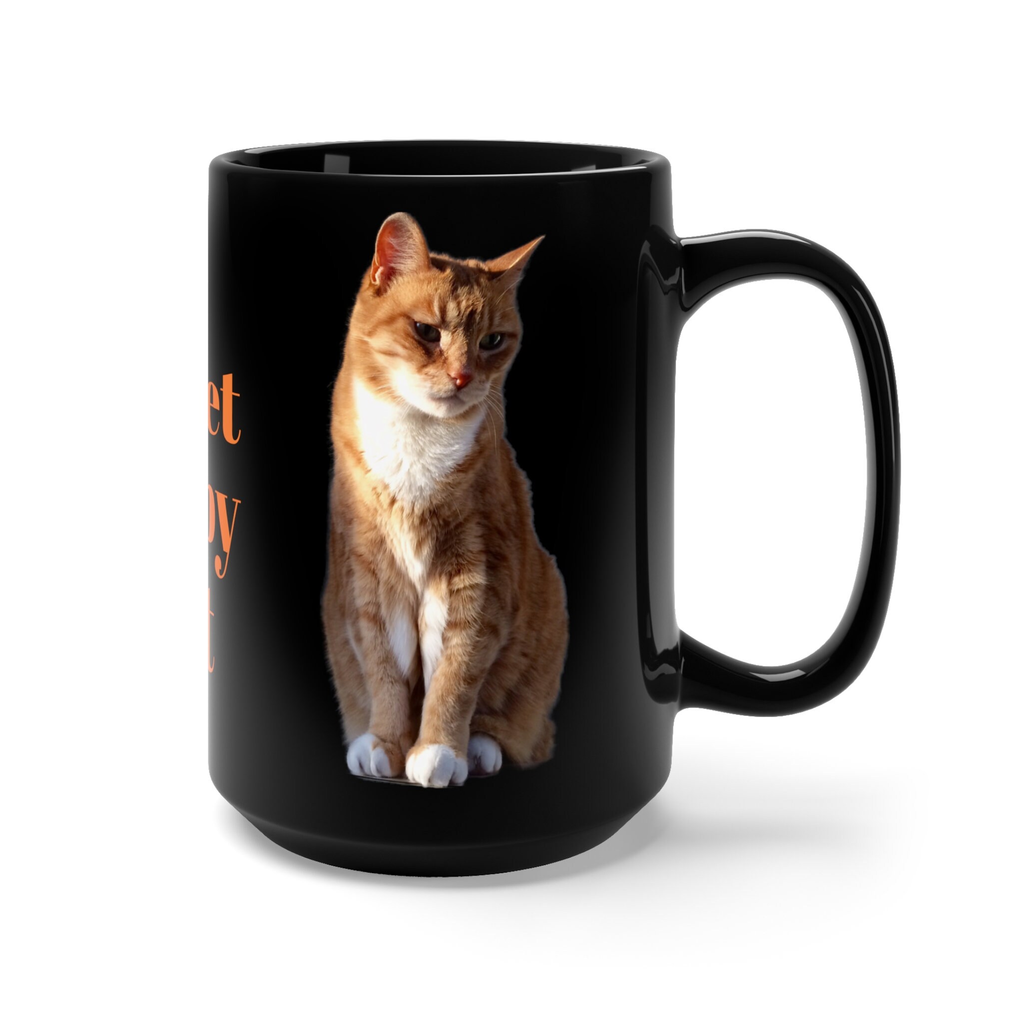 Orange Tabby Cat Mug - Sweet Orange Tabby - Tabby Cat Mug - Orange ...