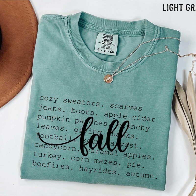 Fall Graphic Tee - Etsy