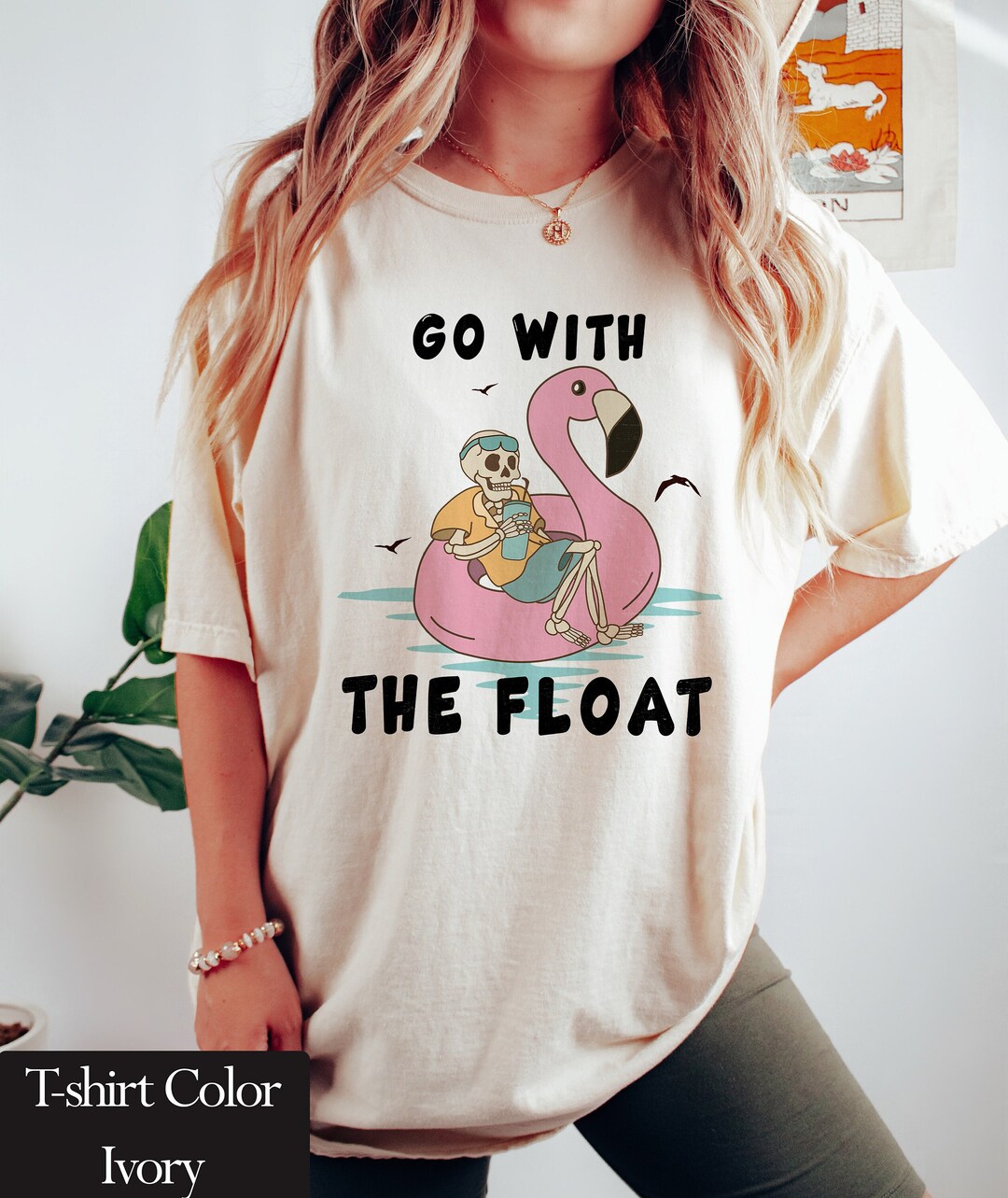 Comfort Colors Funny Skeleton Float Shirt | Boating Tshirt | Day ...