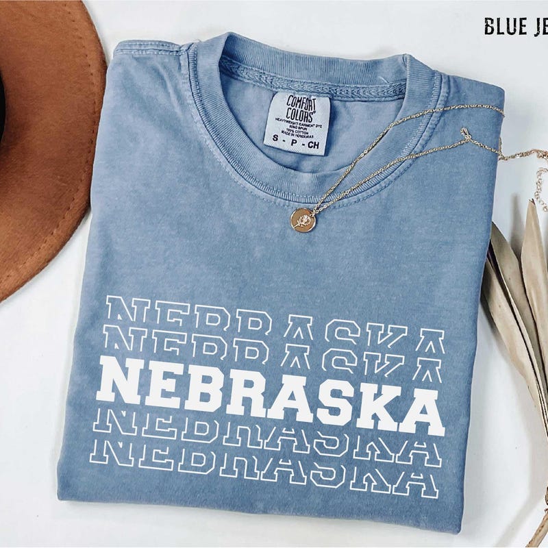 Nebraska Shirt - Etsy