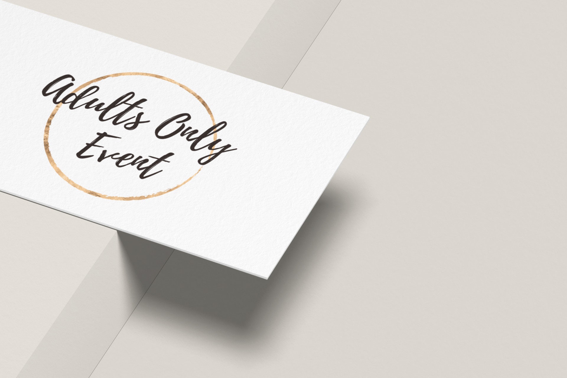 Printable 2-sided No Kids Wedding, No Children Allowed at Wedding ...