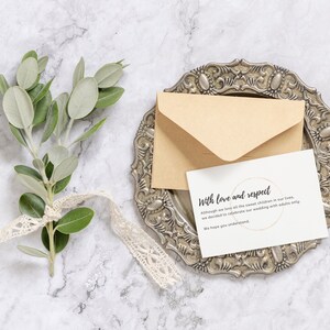 Printable 2-sided No Kids Wedding, No Children Allowed at Wedding ...