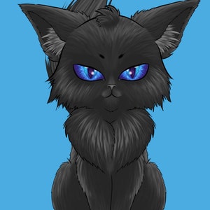 Celest | Premade Live 2D Cat Vtuber Avatar - Multiple Idle Animations ...