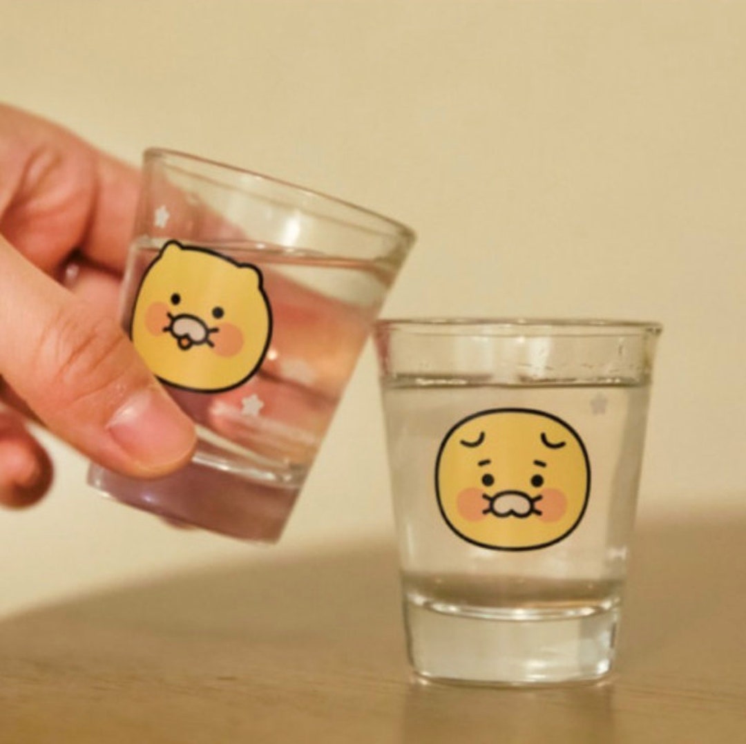 Korea Kakao Friends Choosik Mini Shot Soju Glasses - Etsy