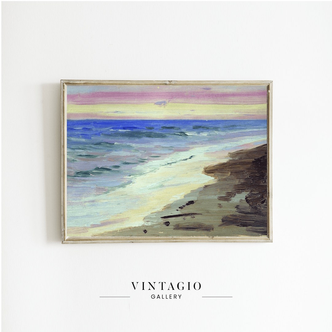 Captivating Sunset Symphony | Landscape Oil Painting PRINTABLE | WALL ...