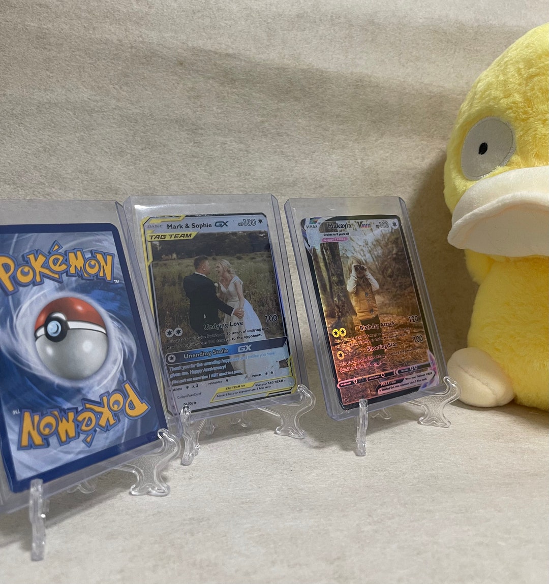 Custom Holographic Pokémon Card Print Your Own Personalized Card ...