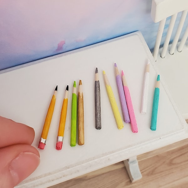 Miniature Pencils - Etsy
