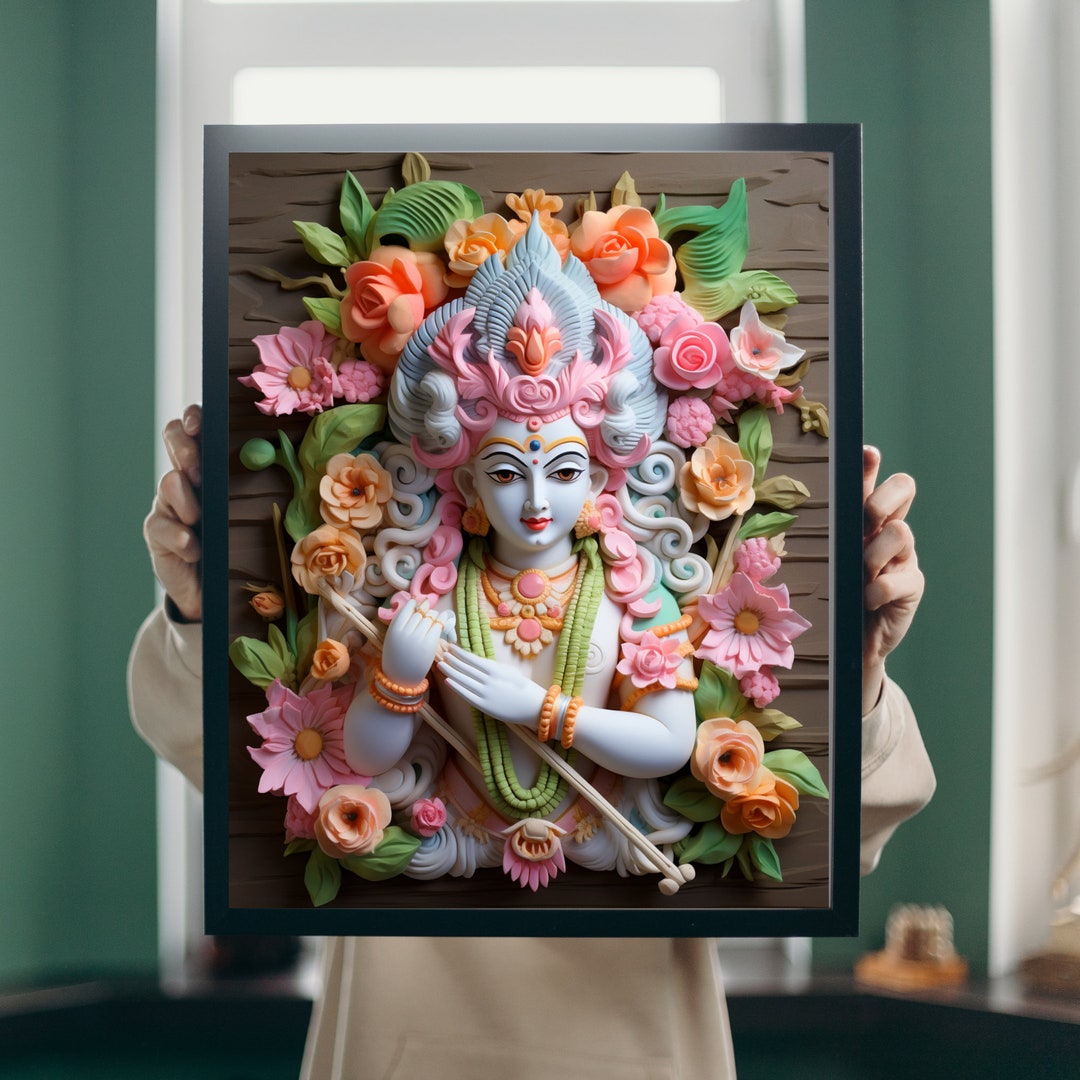 Digital Art of Lord Shree Ram Digital Art Download Wall Art - Etsy