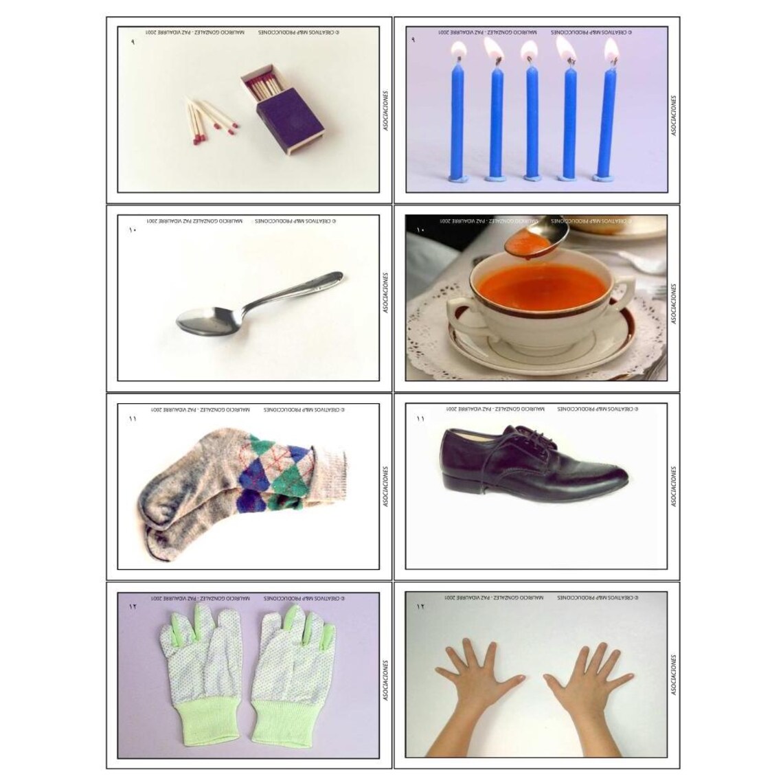Association Flashcards With Real Photos | Printable Language ...
