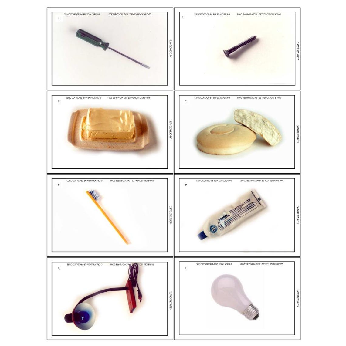 Association Flashcards With Real Photos | Printable Language ...