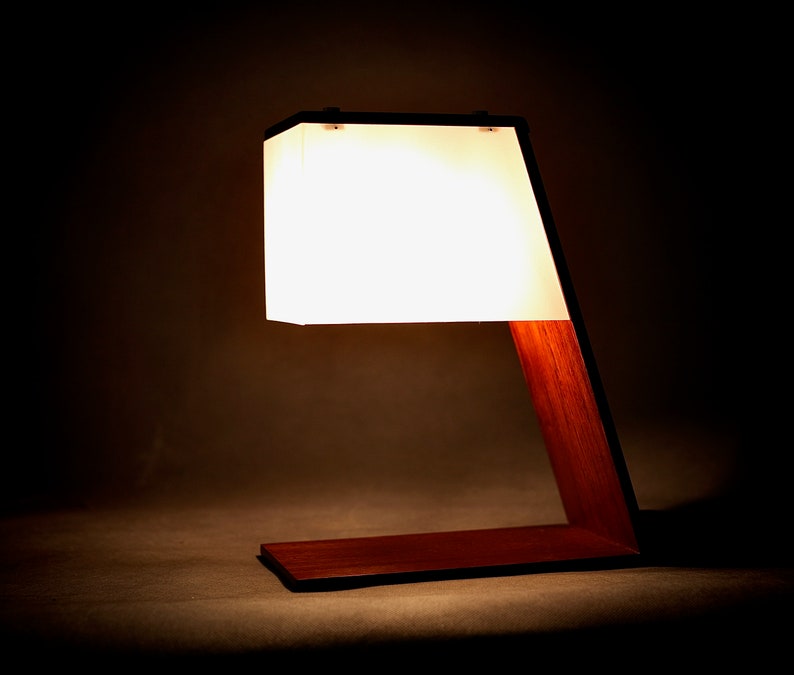 Modern Table Lamp, Reading Lamp, Wood Lamp, Desk Lamp, Table Lamp, Desk ...