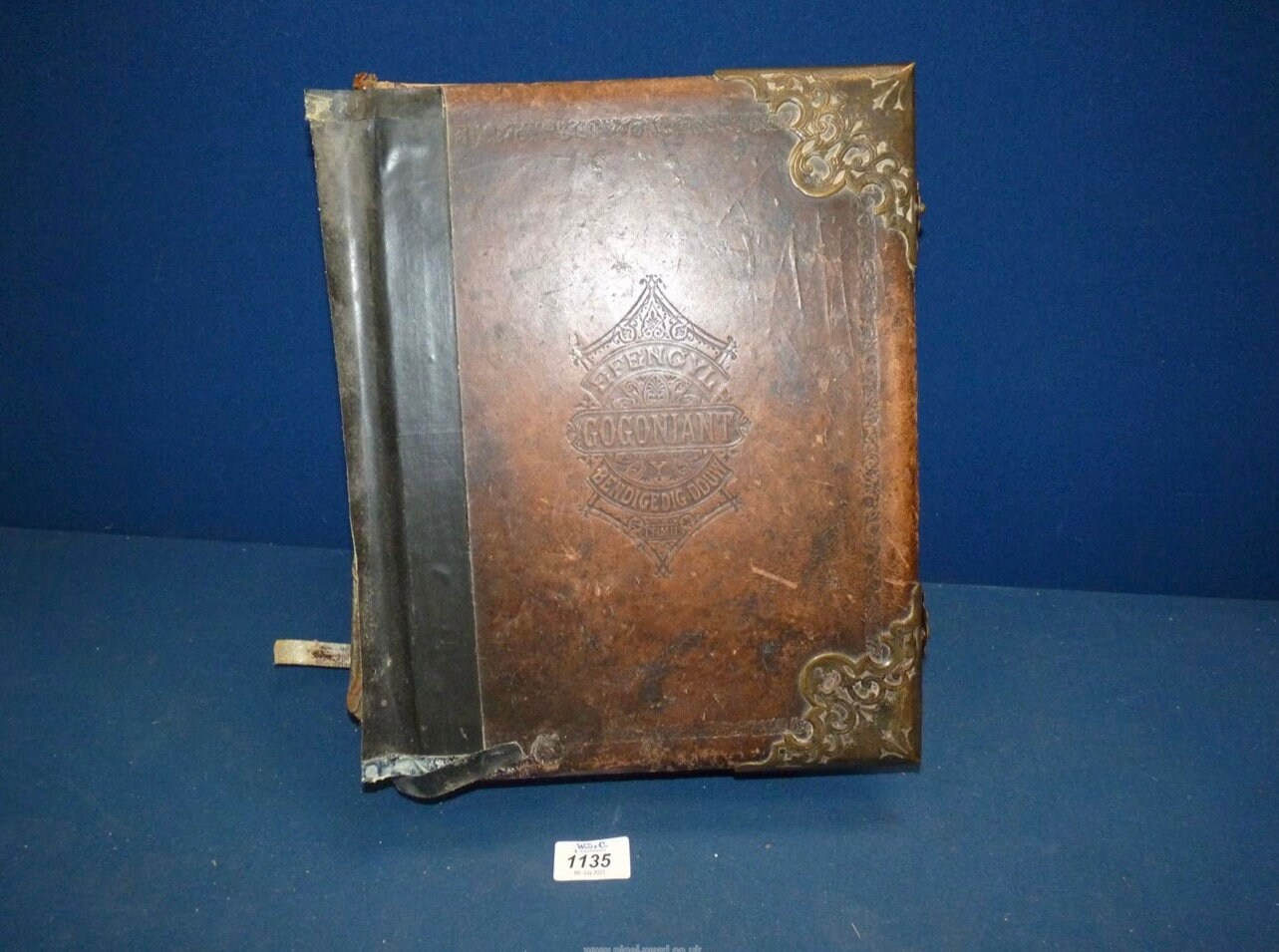Leather Bound Welsh Bible With Colour Plates - Etsy