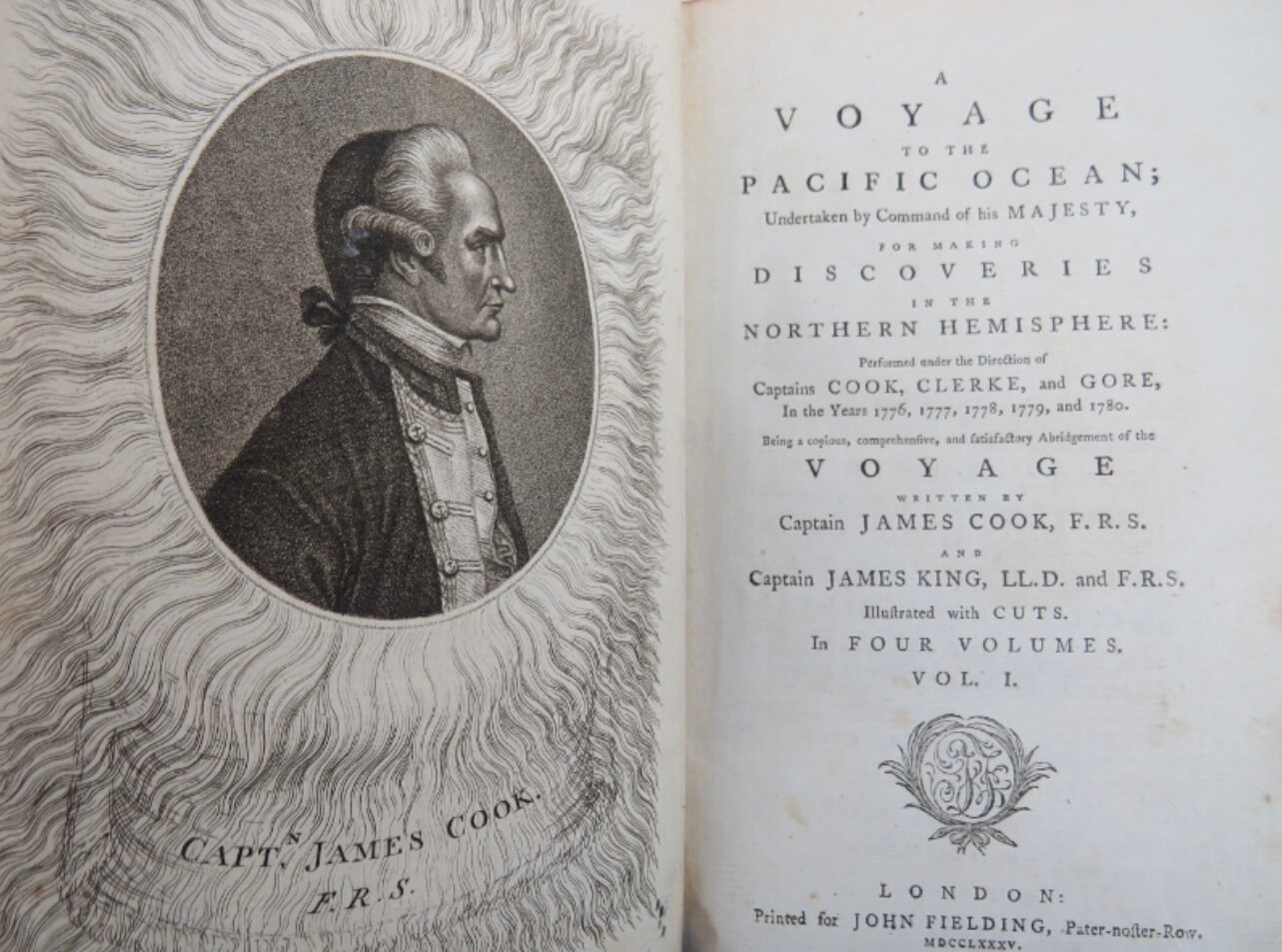 1785 Captain James Cooks Voyage to the Pacific Ocean - Etsy