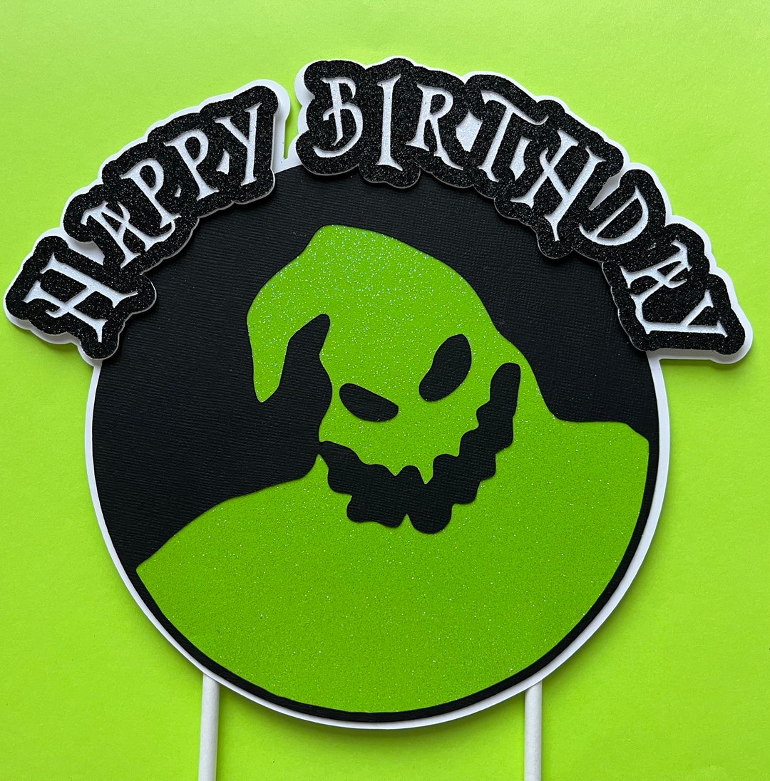 Oogie Boogie Themed Cake Topper - Etsy