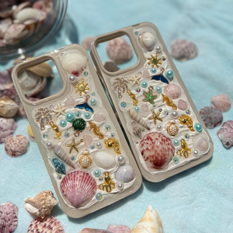 Real Seashell iPhone Case - Etsy