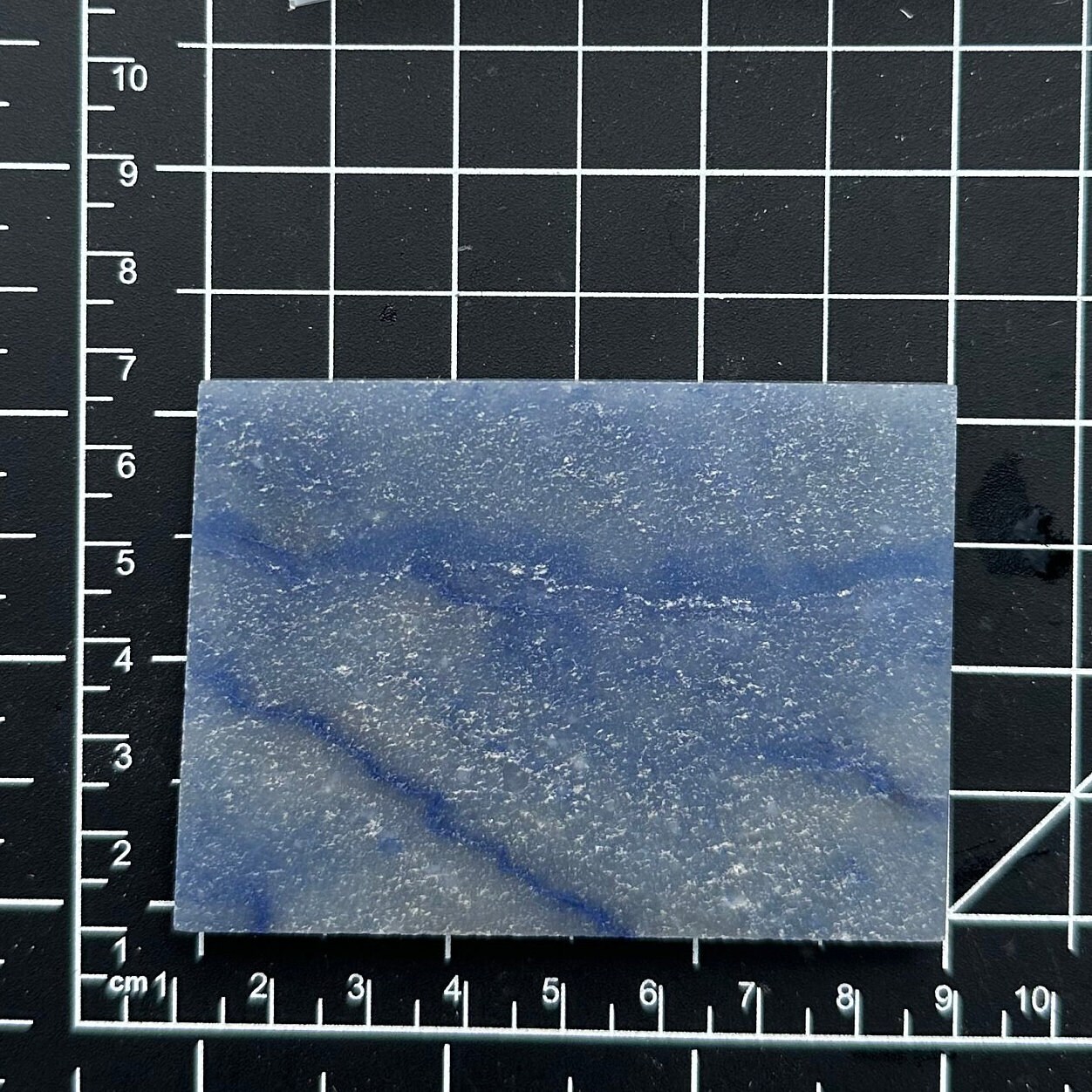 Unpolished Blue Quartzite Slab From Brazil 78 Grams - Etsy