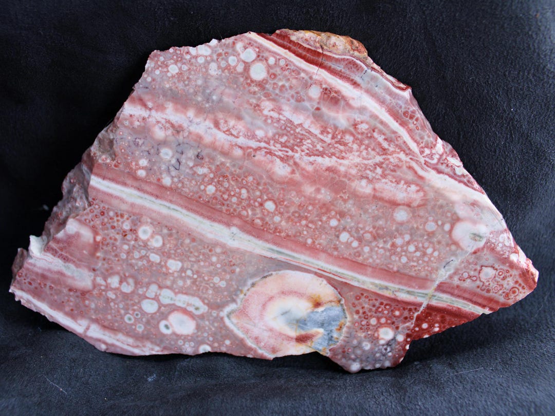 Galaxy Rhyolite Unpolished Slab | 214 Grams - Etsy