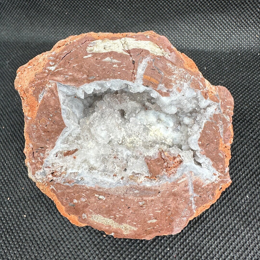 LARGE Sonora River Geode Half Unpolished | Shortwave UV Reactive | 248 ...