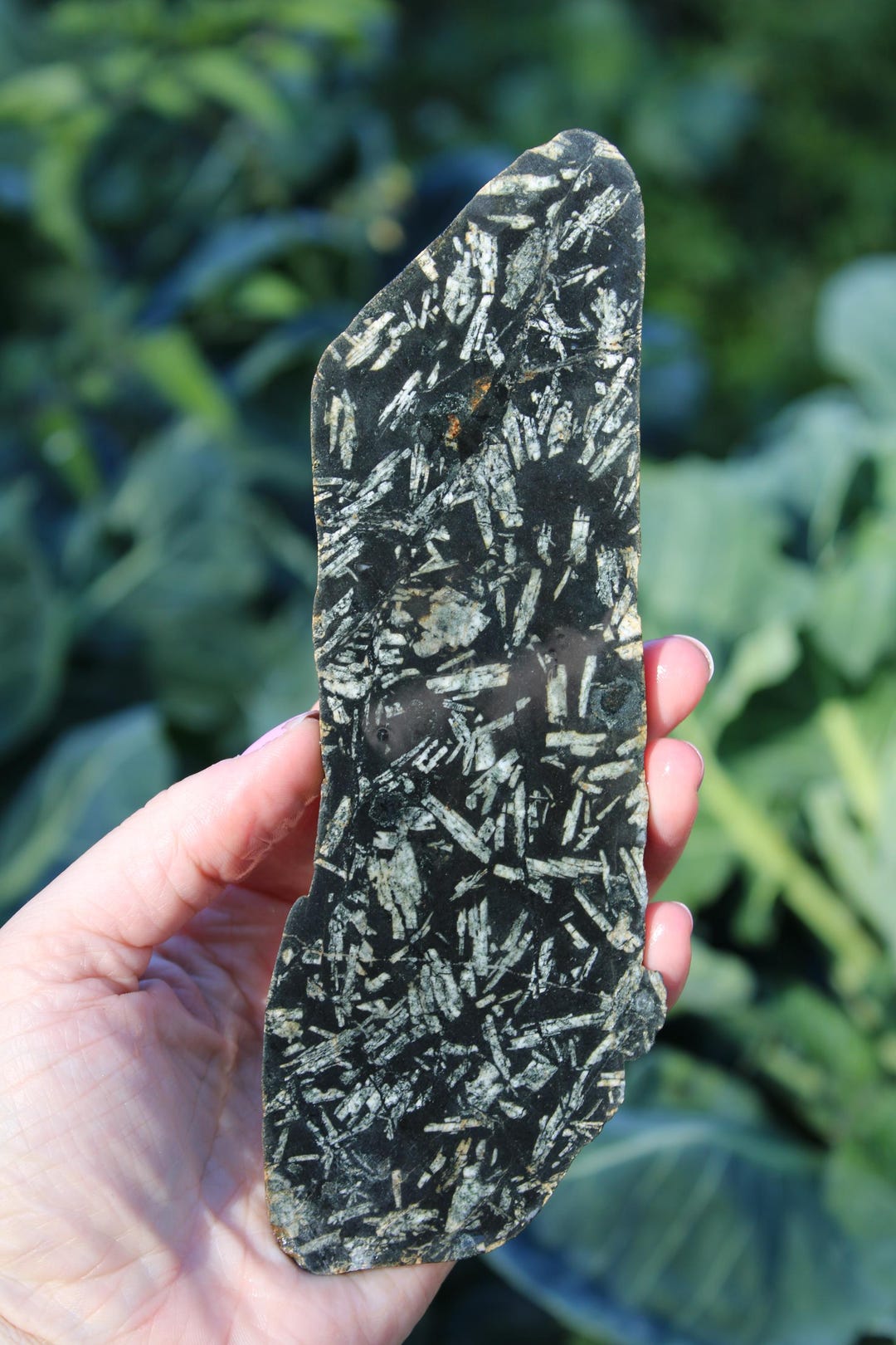 PNW Unpolished Chinese Writing Stone Slab 166 Gram - Etsy