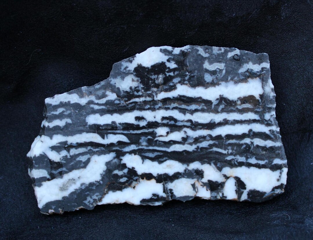 Zebra Jasper Slab Unpolished 96 Grams - Etsy
