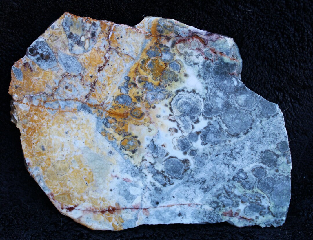 Galaxy Rhyolite Unpolished Slab 166 Grams - Etsy