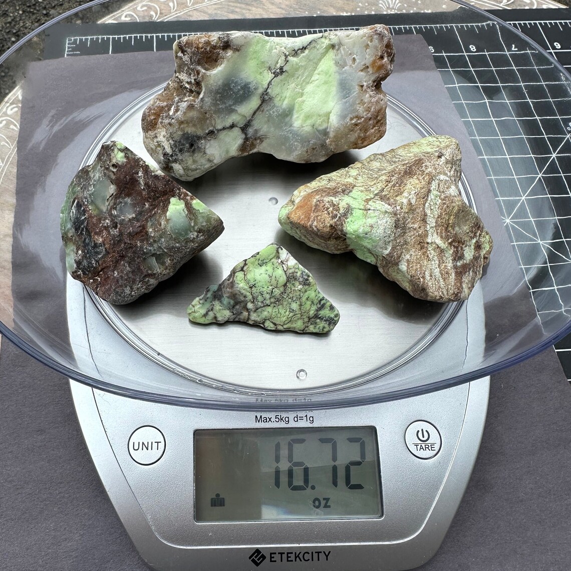 Lime Magnesite Rough lemon Chrysoprase Lot of 4 473 - Etsy