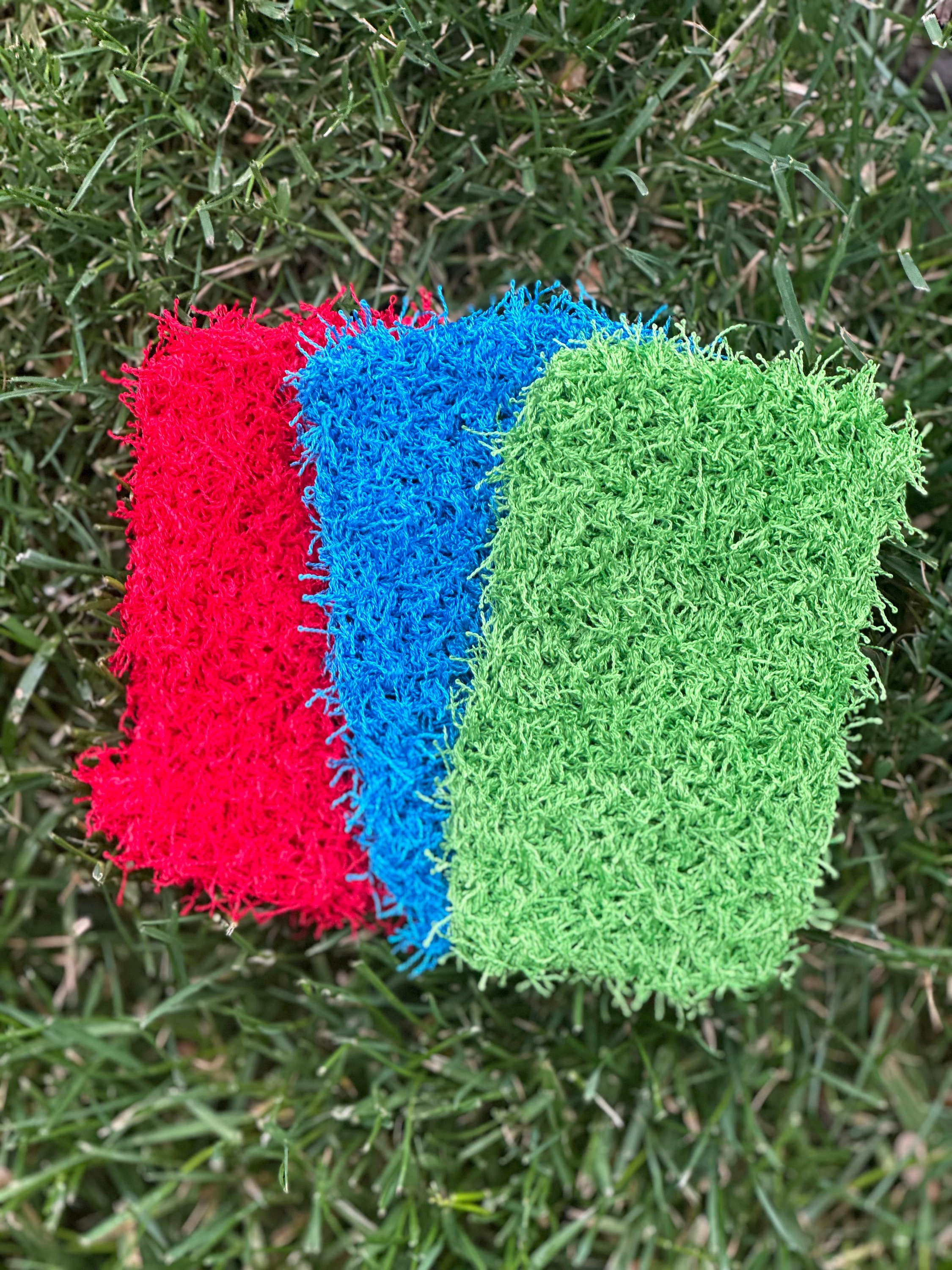 Hand Knit Dish Scrubbies - Etsy