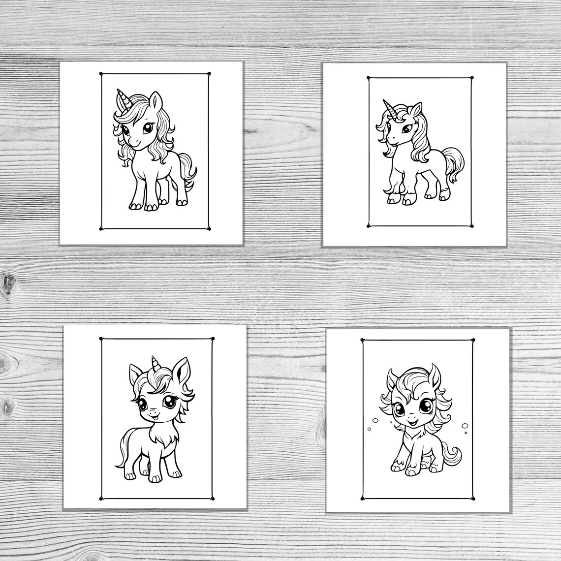 20 Cute Baby Unicorn Coloring Pages for and Kids and Adults - Unicorns ...