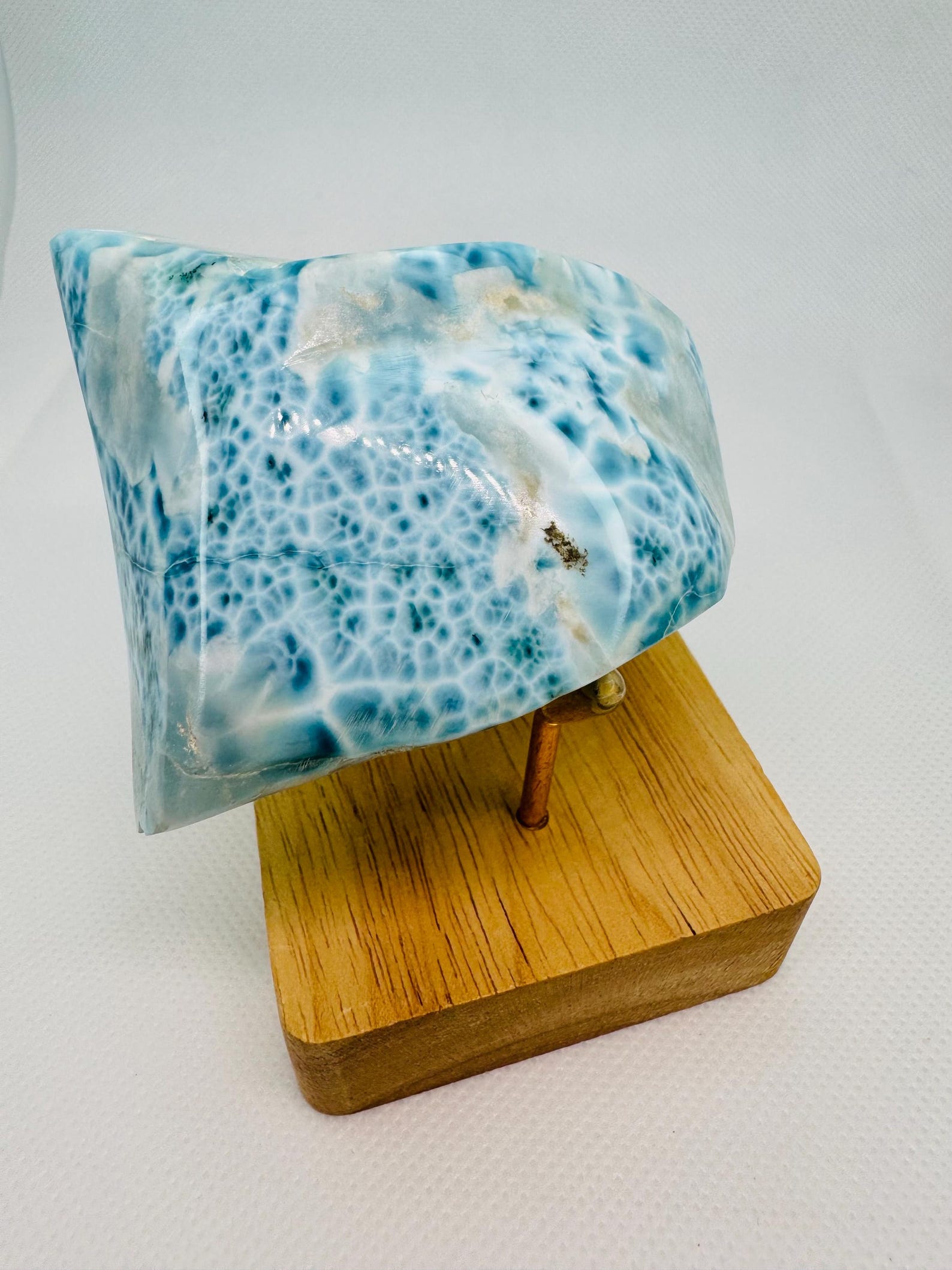 196g High Quality Larimar Polished Specimen AAAA Grade - Etsy