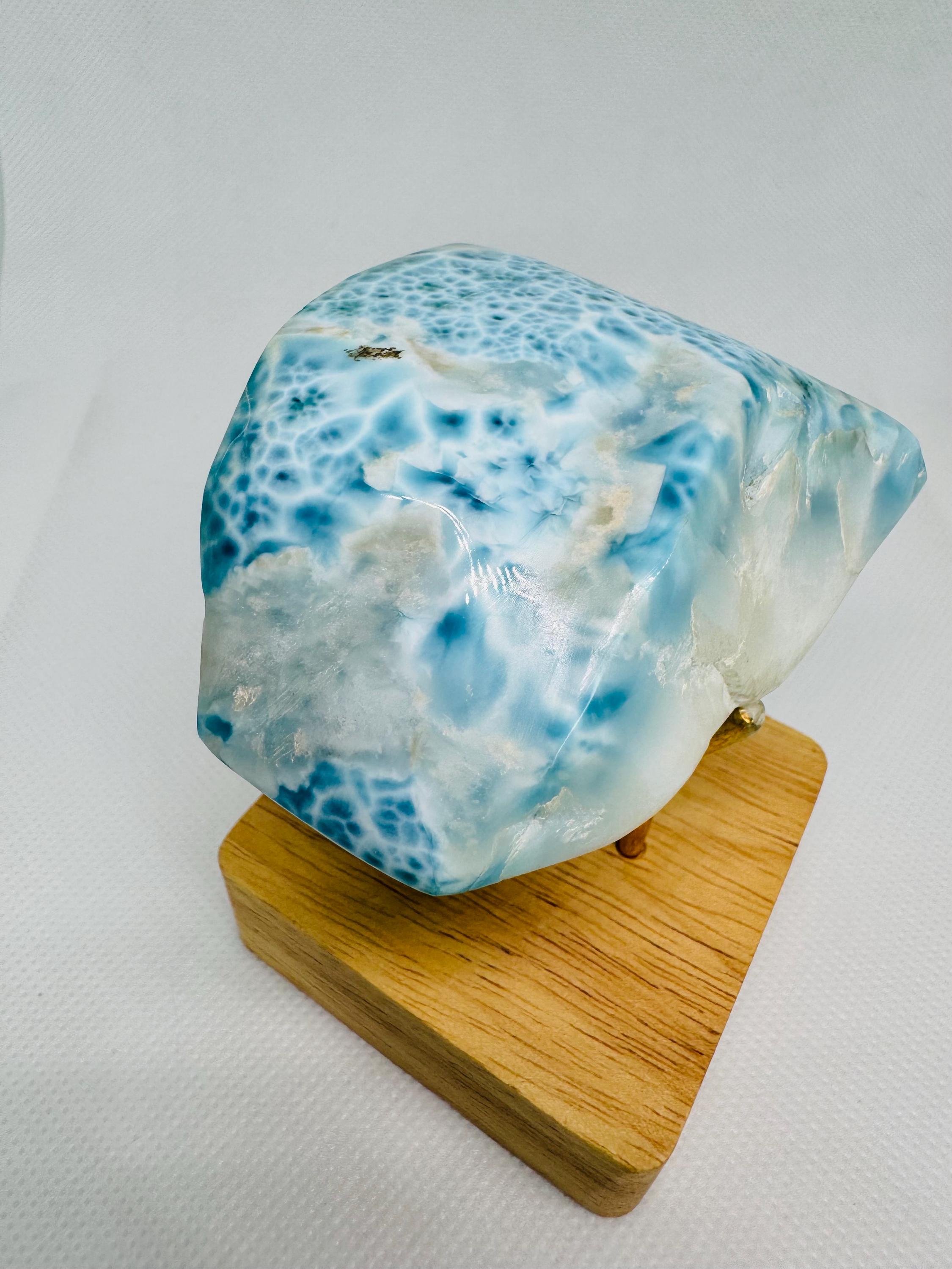 196g High Quality Larimar Polished Specimen AAAA Grade - Etsy