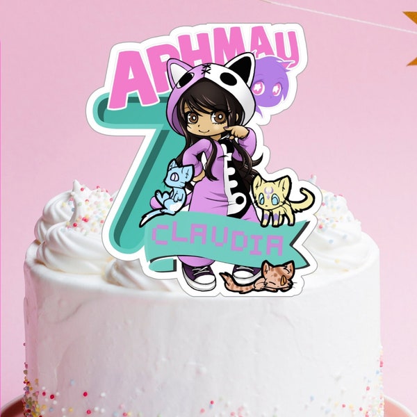 Aphmau Birthday Invitation - Etsy Australia