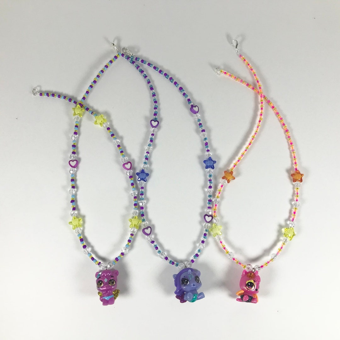 Baby Animal Pixie Beaded Necklace - Etsy