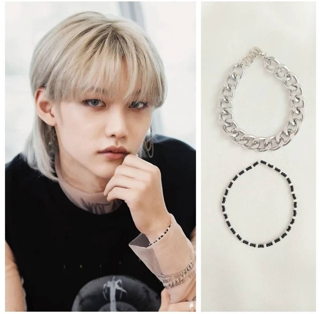 Kpop Stray Kids Felix Bracelets Set - Etsy