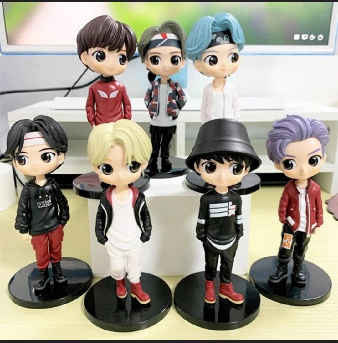 Kpop Bangtan Boy BTS Doll Model Toy Action Doll Celebrity Idol Cute ...