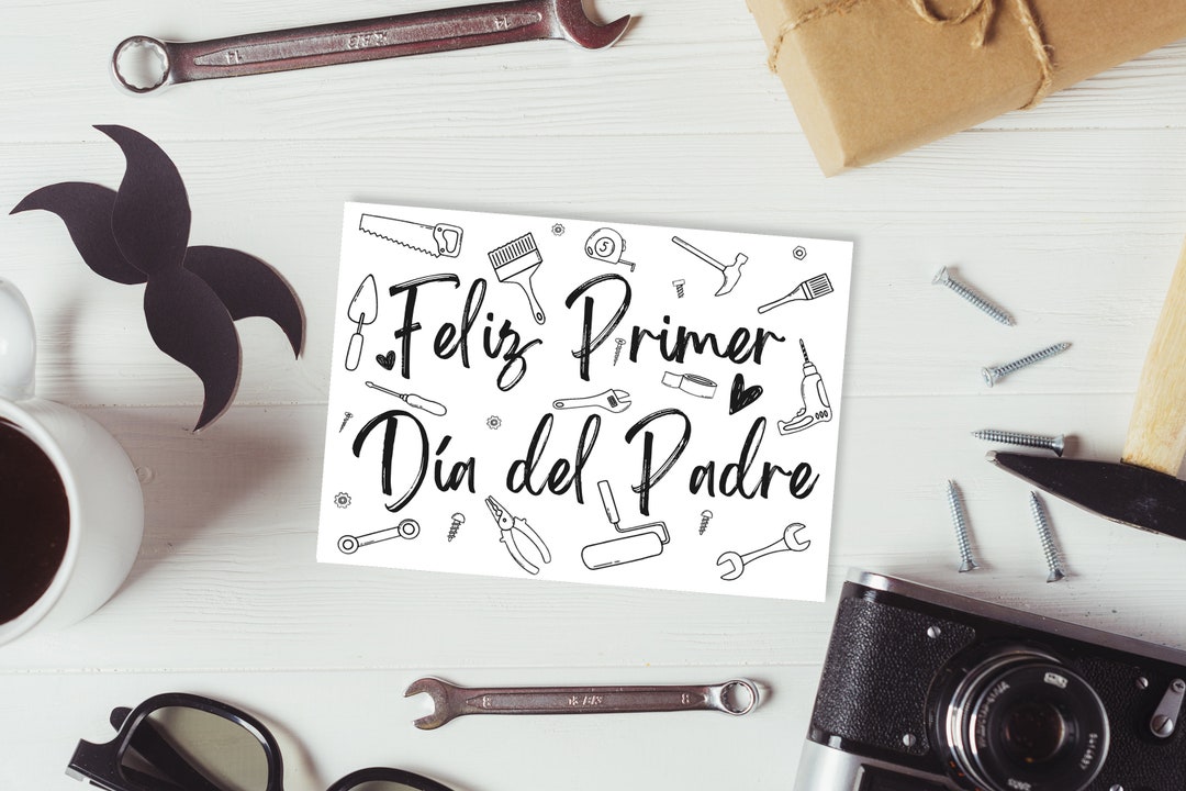 Feliz Día Del Padre Printable Card Happy Father's Day Card Printable ...